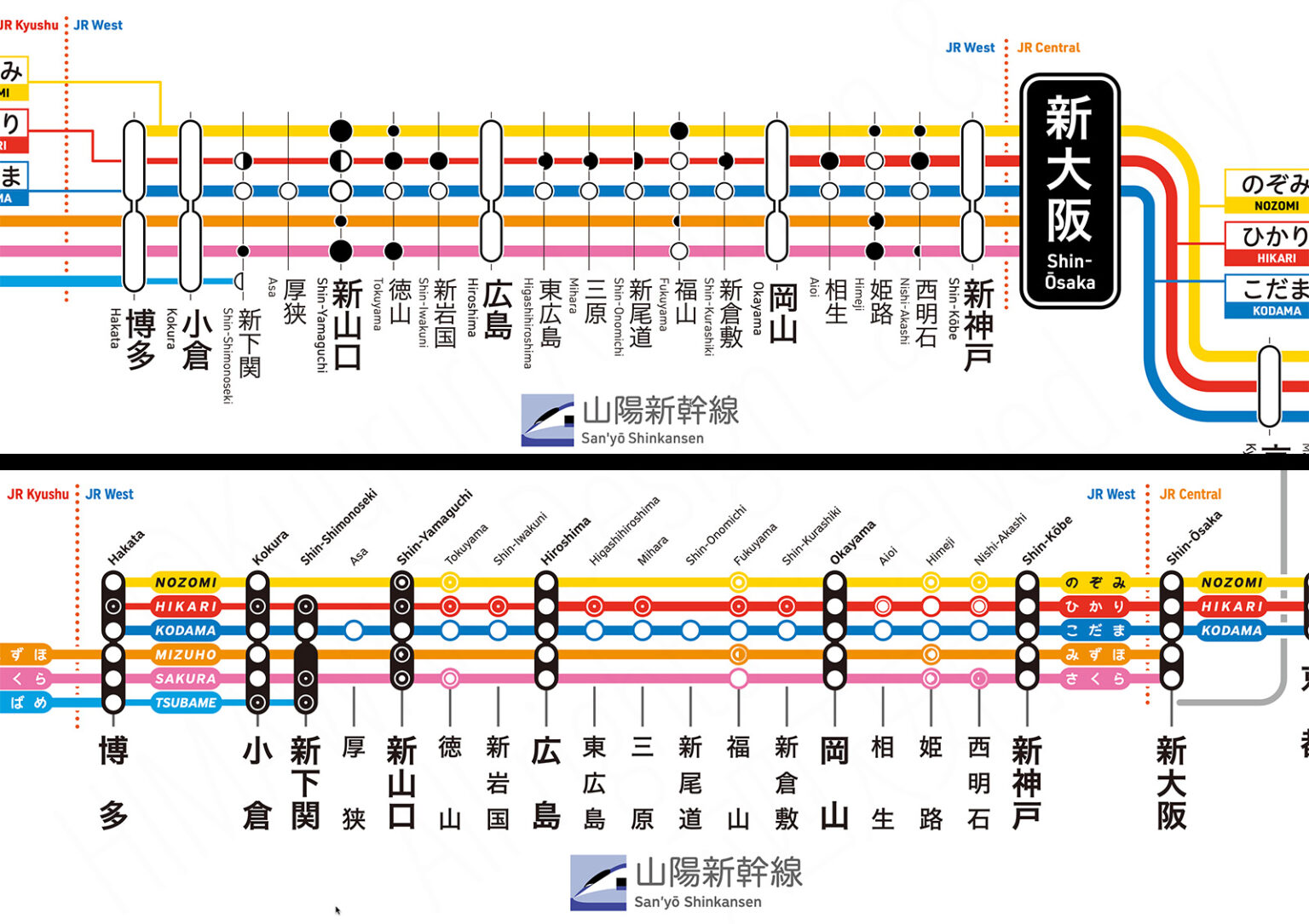 新幹線全線路線図 | 47RAIL JP